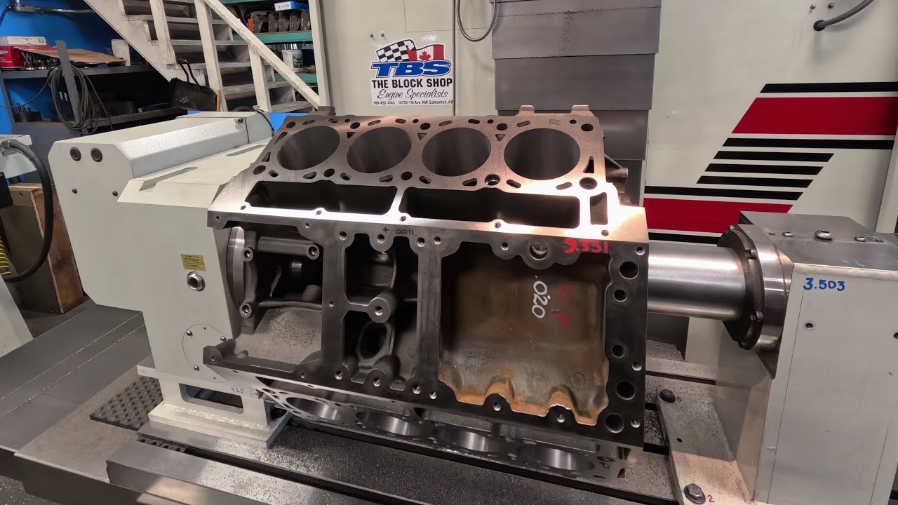 FORD 6.4L DIESEL MACHINING - YouTube
