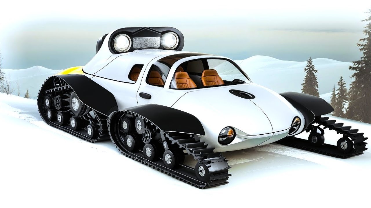 20 COOLEST SNOW VEHICLES YOU HAVE TO SEE! - YouTube