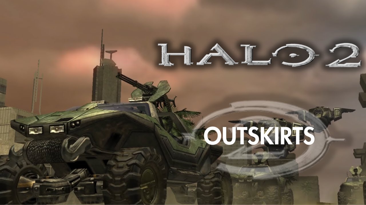 Halo 2 (PC) Walkthrough #2 - Outskirts - YouTube