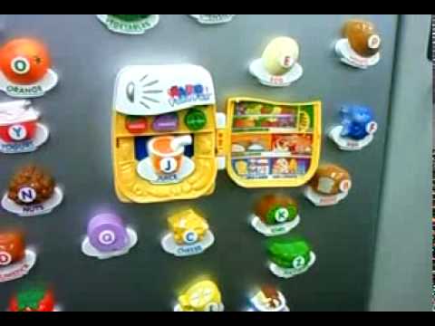 VTech 「ABC Food Fun」のLETTERSモード - YouTube