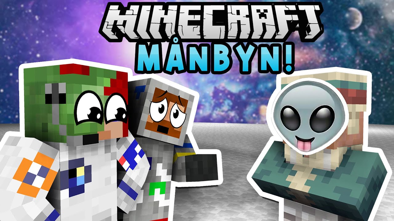 VI ÅKER TILL MÅNEN OCH TRÄFFAR RYMDISAR!! 😁👽 @Ufosxm - YouTube