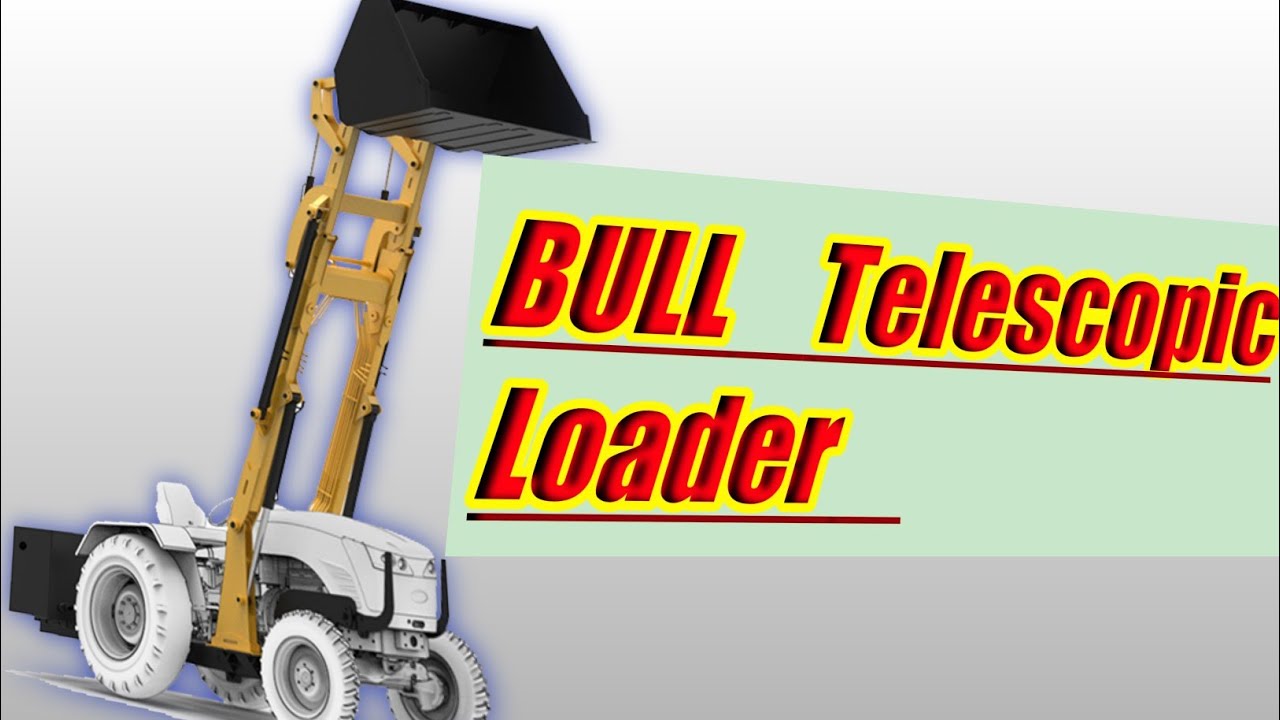 John Deere 4WD 3510 BULL Telescope Loader||Bhusha Loader||Telescopic ...