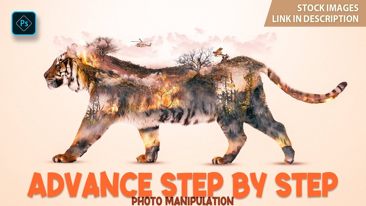 Destroying Nature is Destroying Life Manipulation Tutorial in Photoshop ...