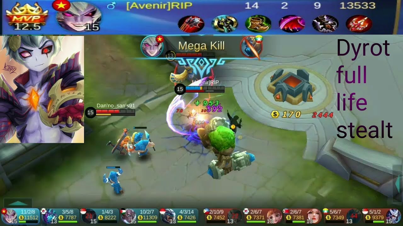 DYROT | MOBILE LEGEND BANG BANG - YouTube