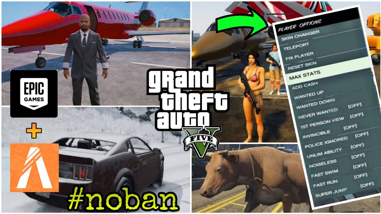 Install FiveM with LATEST ScriptHookV Native Trainer on GTA V Epic ...