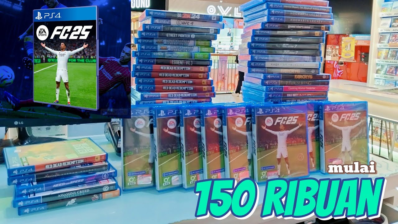 HARGA GAME PS4 TERBARU MULAI 150 RIBUAN / SPILL HARGA GAME PS4 - YouTube