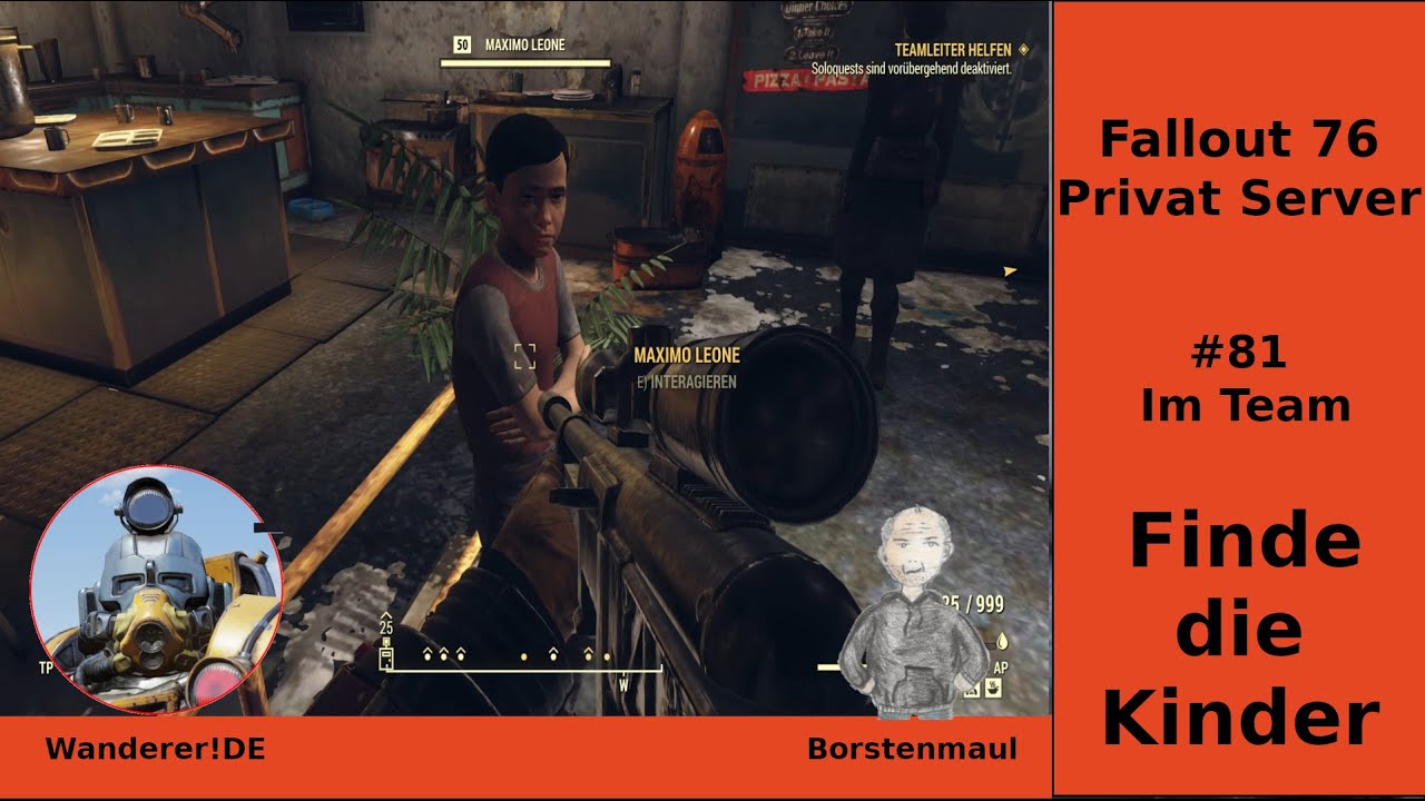 Fallout 76 #81 LPT mit Wanderer!DE Finde die Kinder in Fort Atlas - YouTube