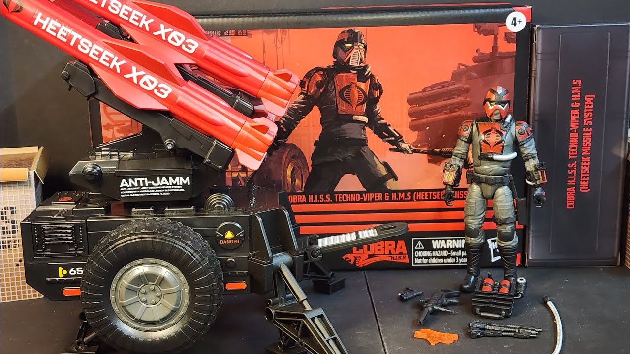 GIJoe Classified Series HMS Cobra HISS Techno Viper and HMS - YouTube