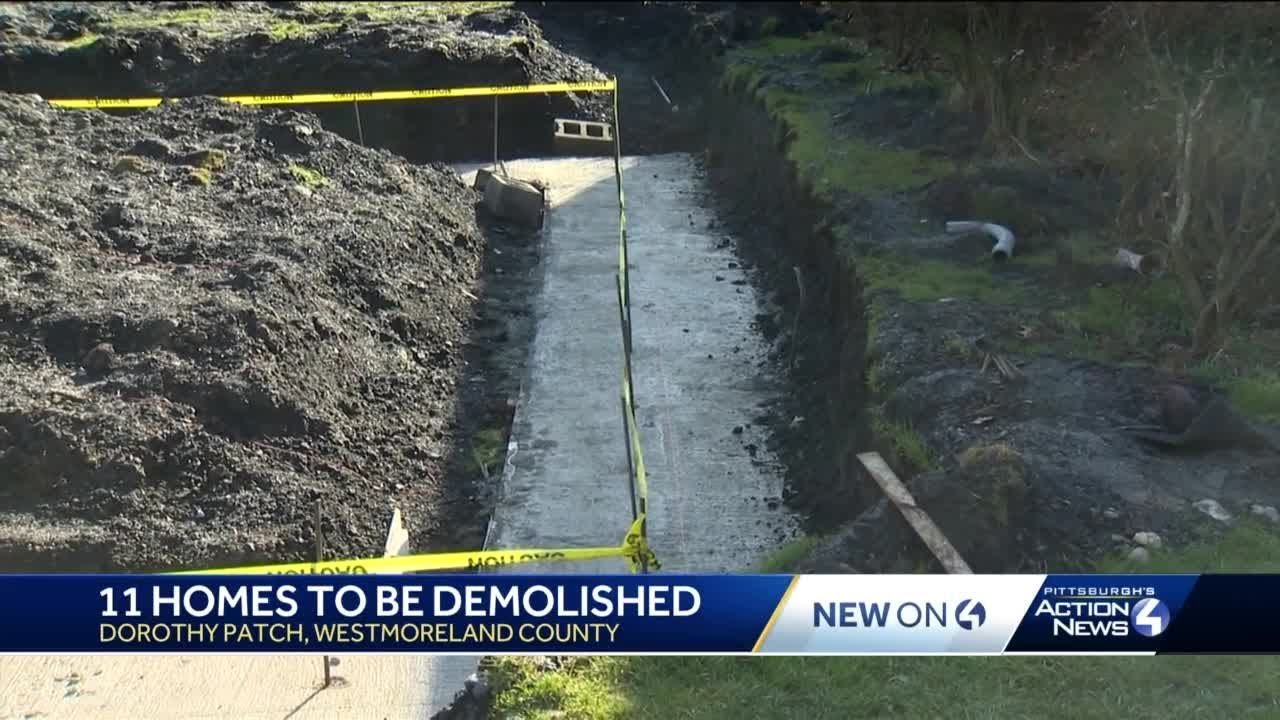 Demolition starts on Westmoreland County homes destroyed by flooding ...