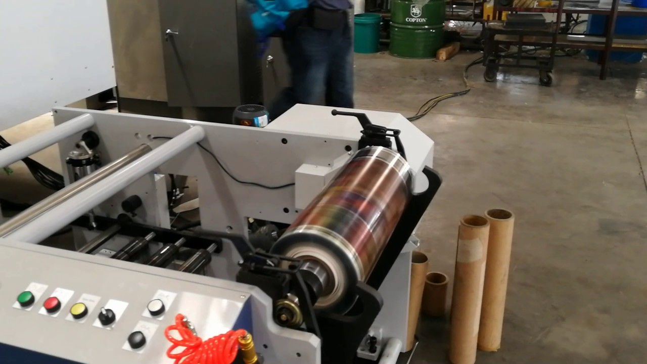 20520-8 PET PVC BOPP prining - YouTube