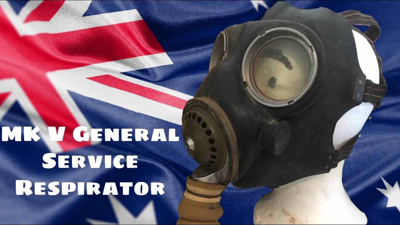 WW2 Australian MK V British Gas Mask - YouTube