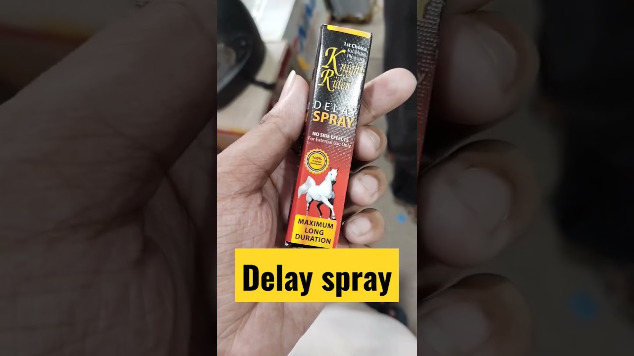 knight Rider spray | Delay spray | #knight #delayspray #timing - YouTube