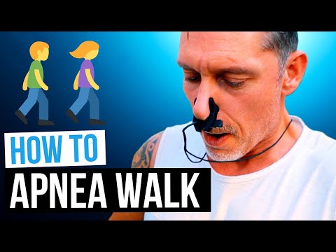 How to Apnea Walk - Dry Freediving Training 🚶‍♀️🚶