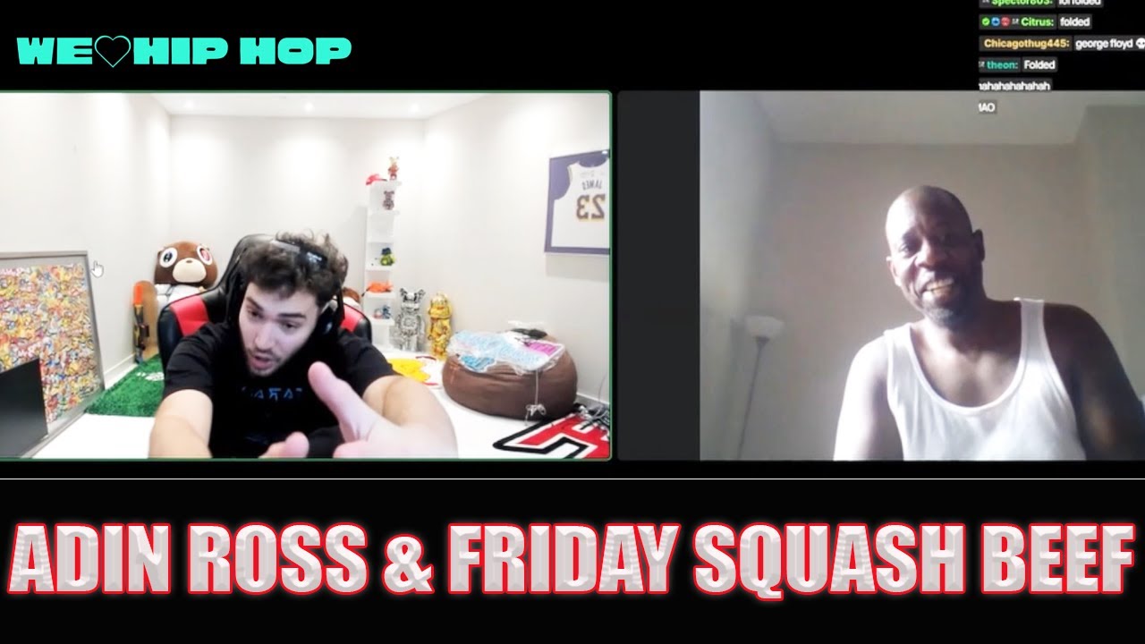 Adin Ross & Friday On Stream Squashing Beef - YouTube