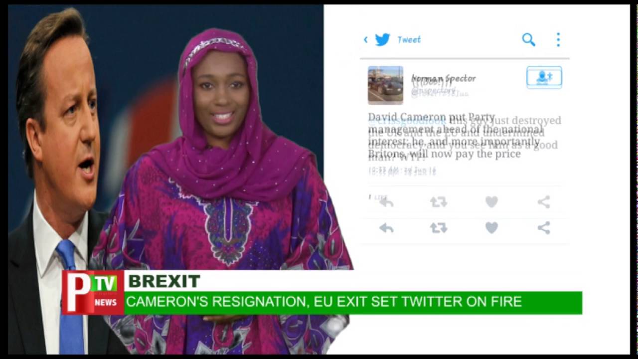 CAMERON TWITTER REACTION - YouTube