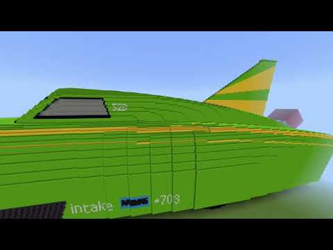 Minecraft Disney Pixar Cars Mega Build - Nile Speedcone - YouTube