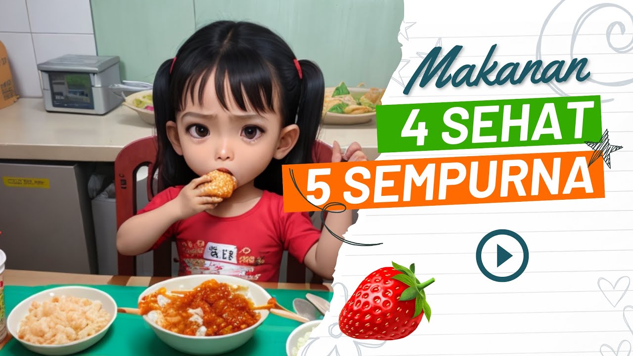 Tema Kebutuhanku Sub Tema Makanan Sehat Untuk Paud KB TK Balita - YouTube