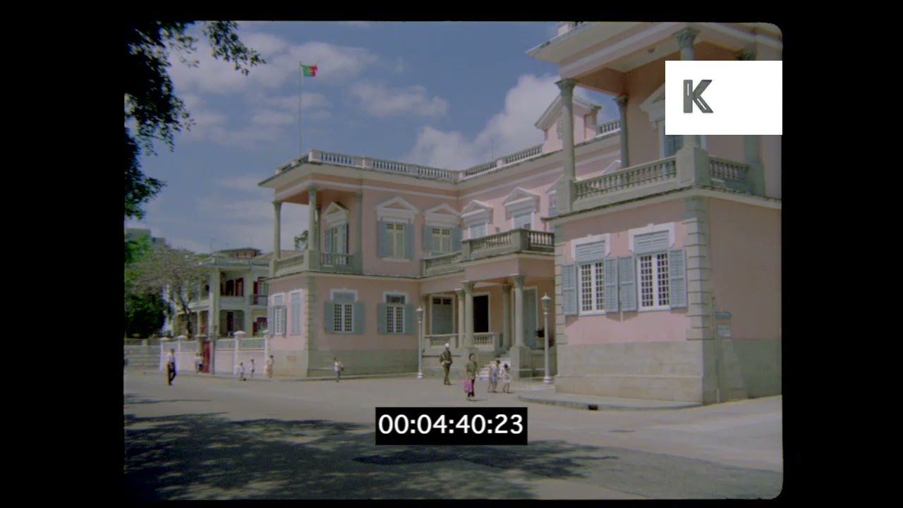 1960s, Macau China, Street Scenes, Government Building, 35mm - YouTube