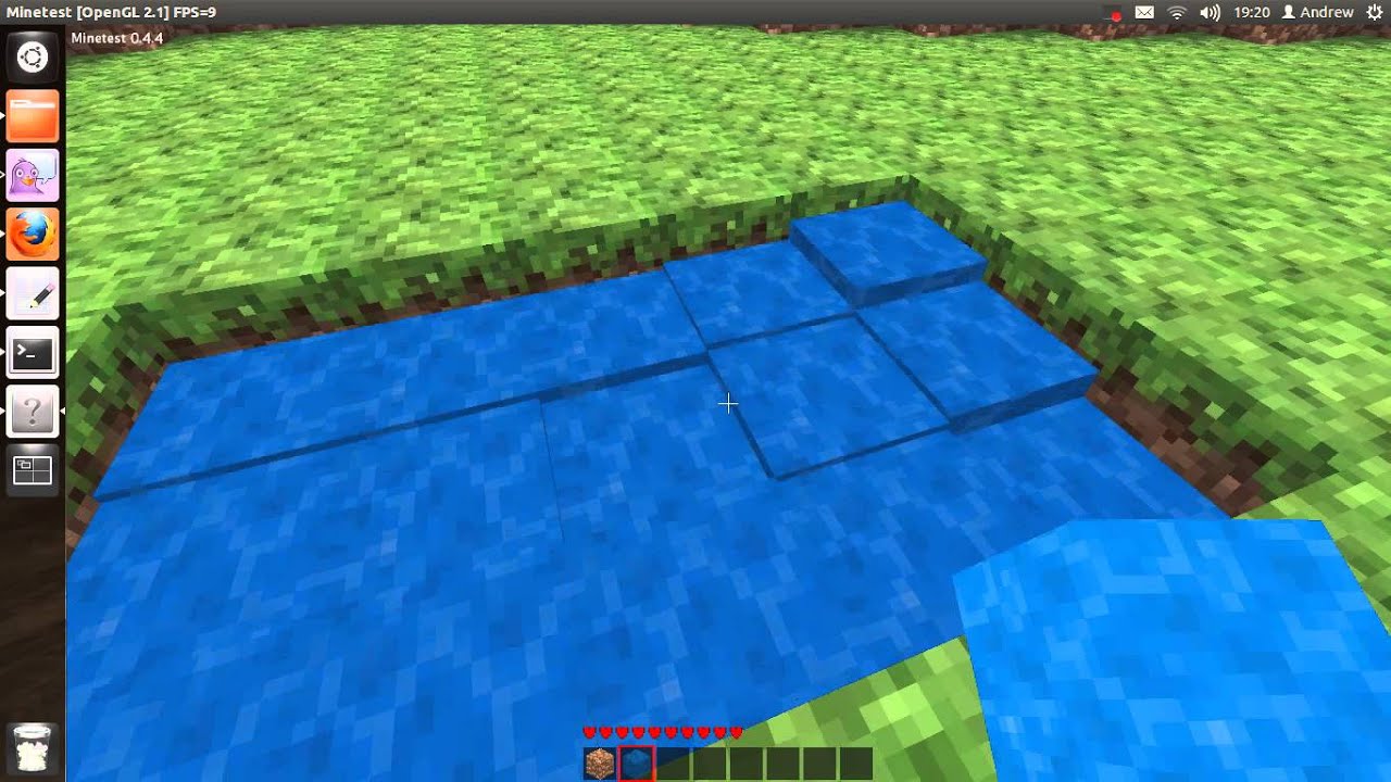 Minetest Finite Water: Waterplus - YouTube