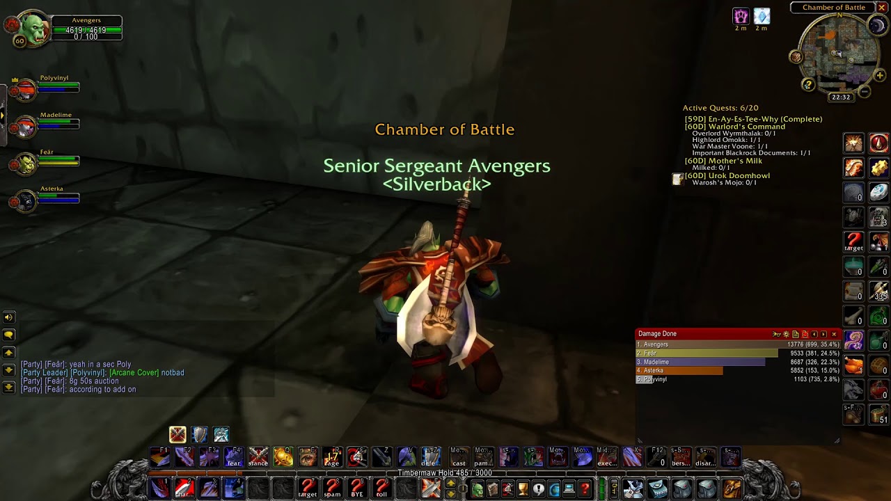 WOW classic back to LBRS! - YouTube