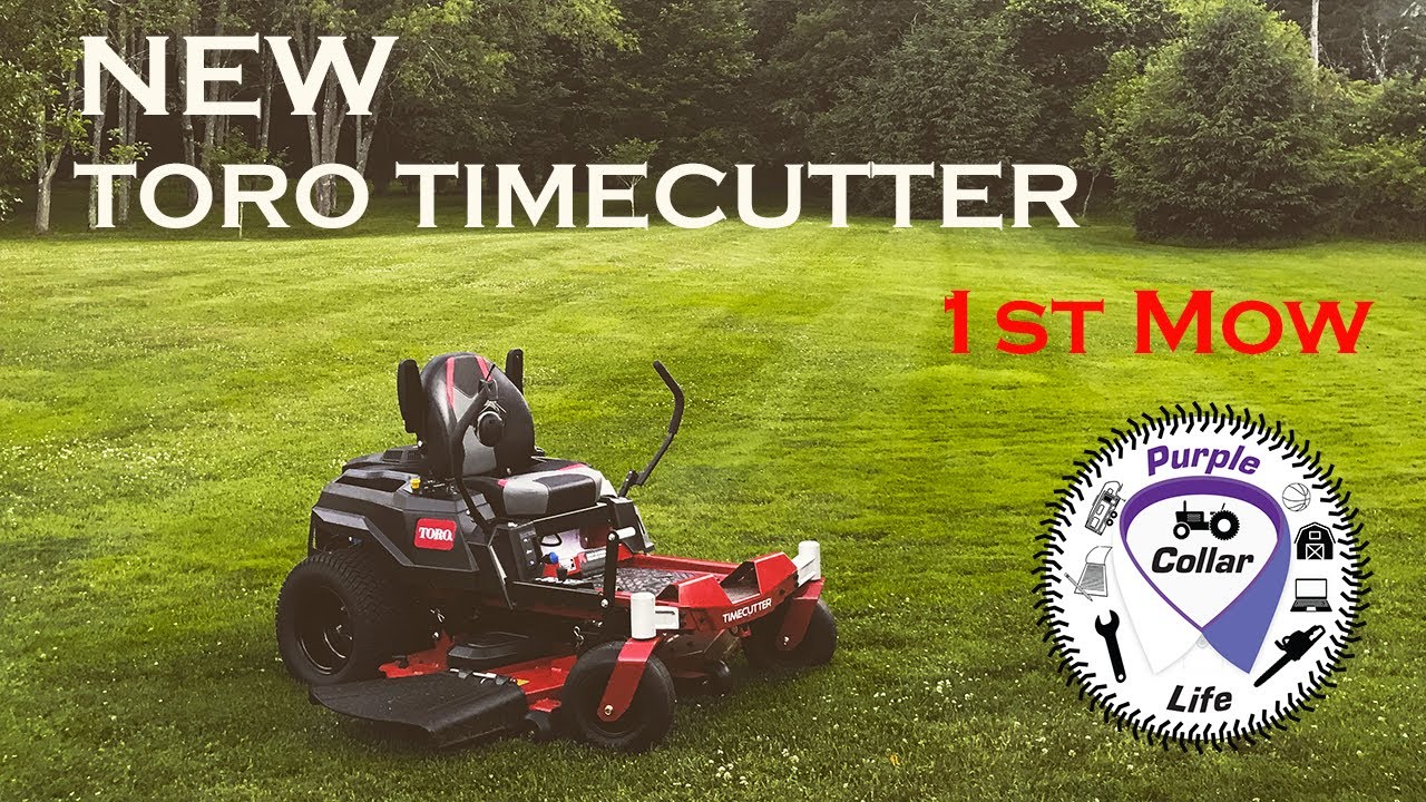 #24 First Mow with the NEW Toro TIMECUTTER with 60-inch deck! #TORO # ...
