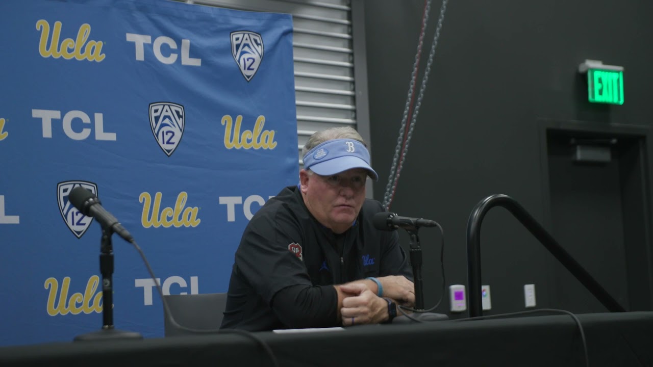Postgame Press Conference - Head Coach Chip Kelly (Oct. 30, 2021) - YouTube