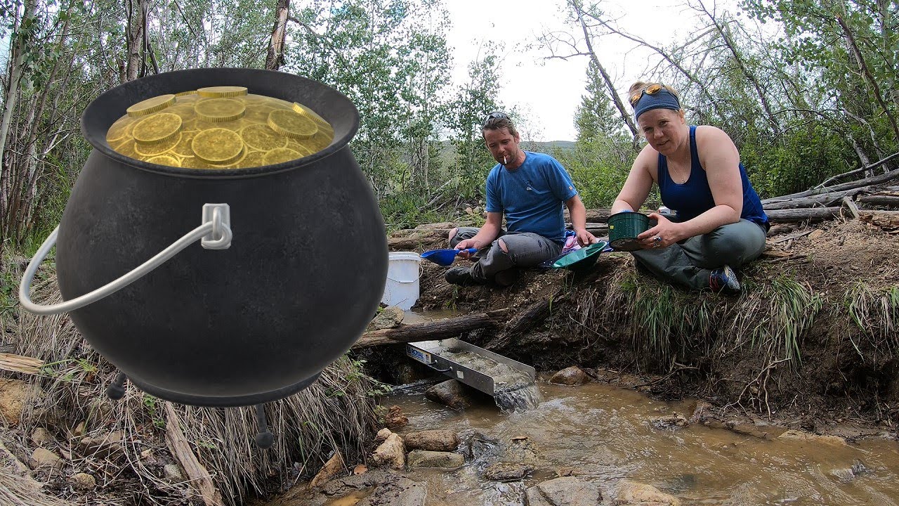 Prospecting at Cache Creek near Leadville and Buena Vista Colorado ...