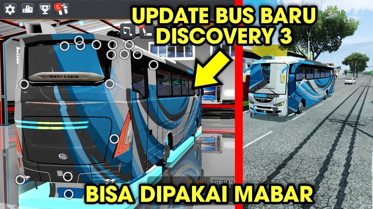 Update Bus Baru Discovery 3 BUSSID !! Cara Pasang KD Bus Baru - YouTube