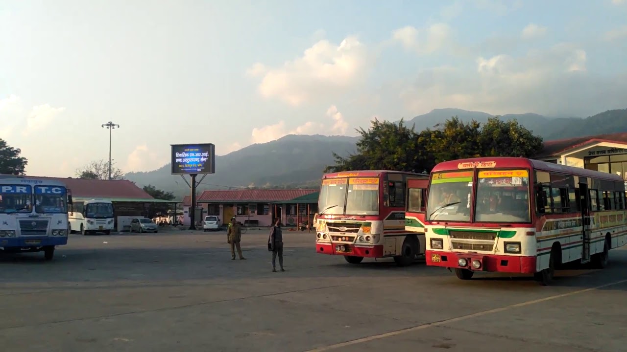 Rishikesh Bus stand - YouTube