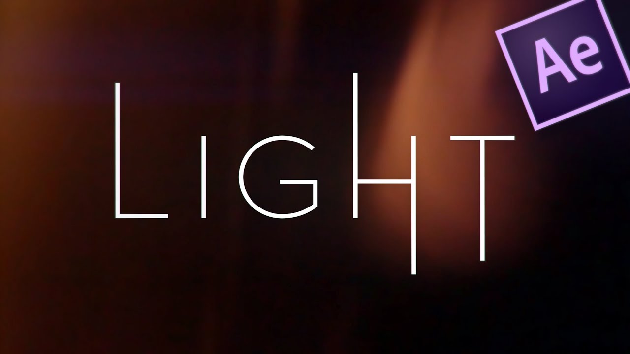 Extending Letter Lines || After Effects [Tutorial] - YouTube