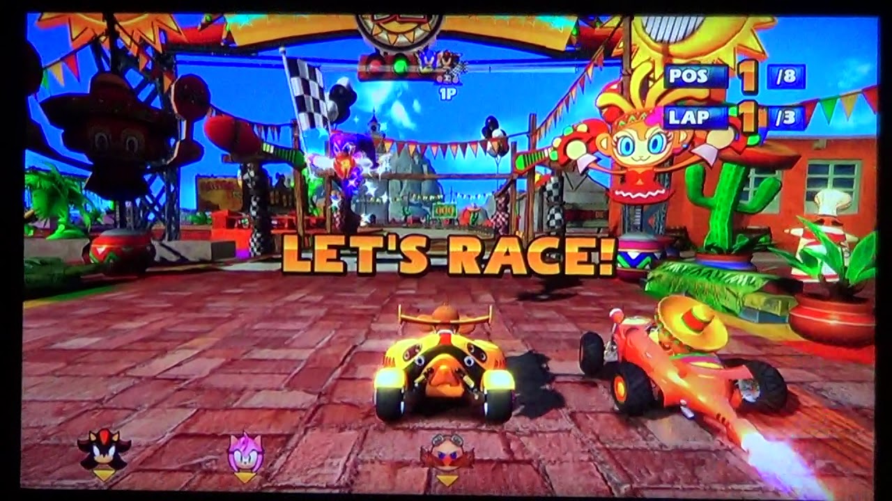Sonic & Sega All-Stars Racing PS3 Gameplay 5 - YouTube