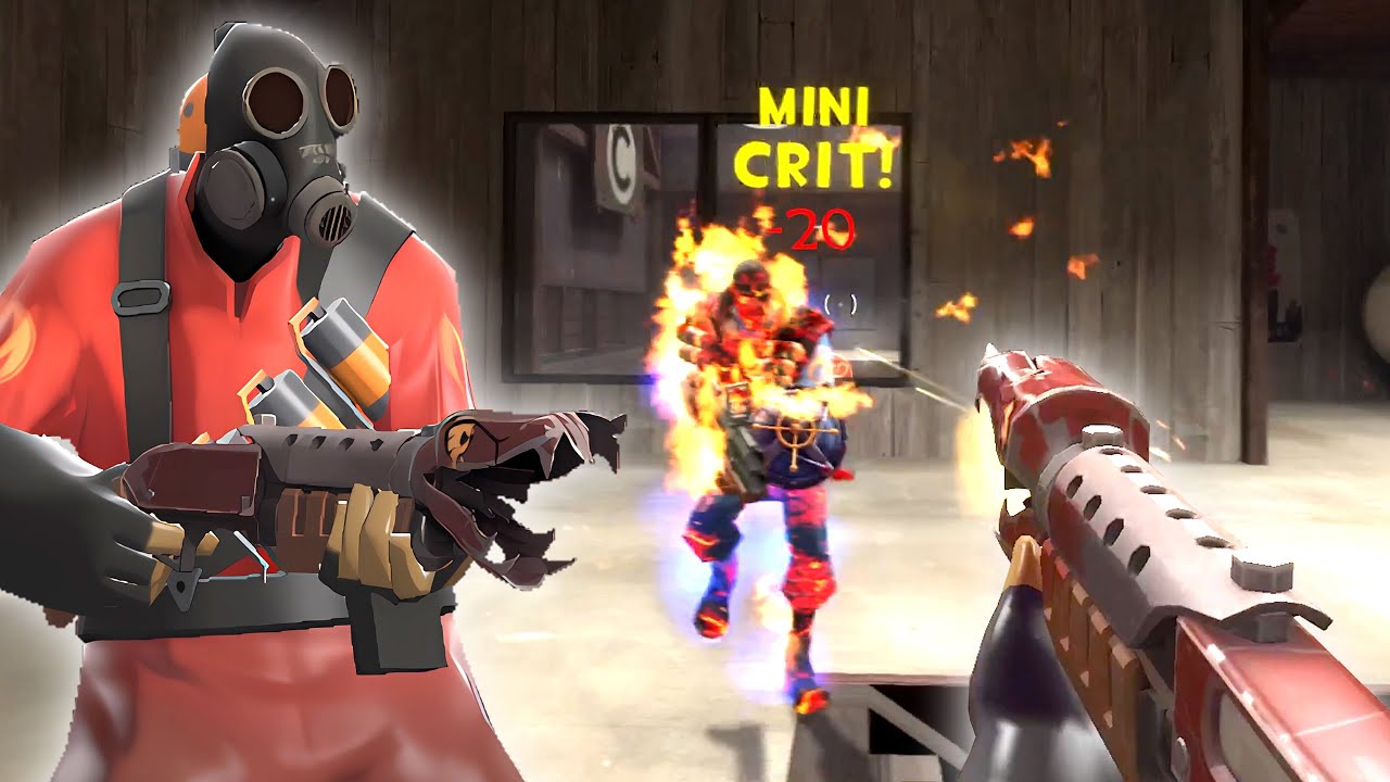 Team Fortress 2 Classic Pyro Gameplay - YouTube