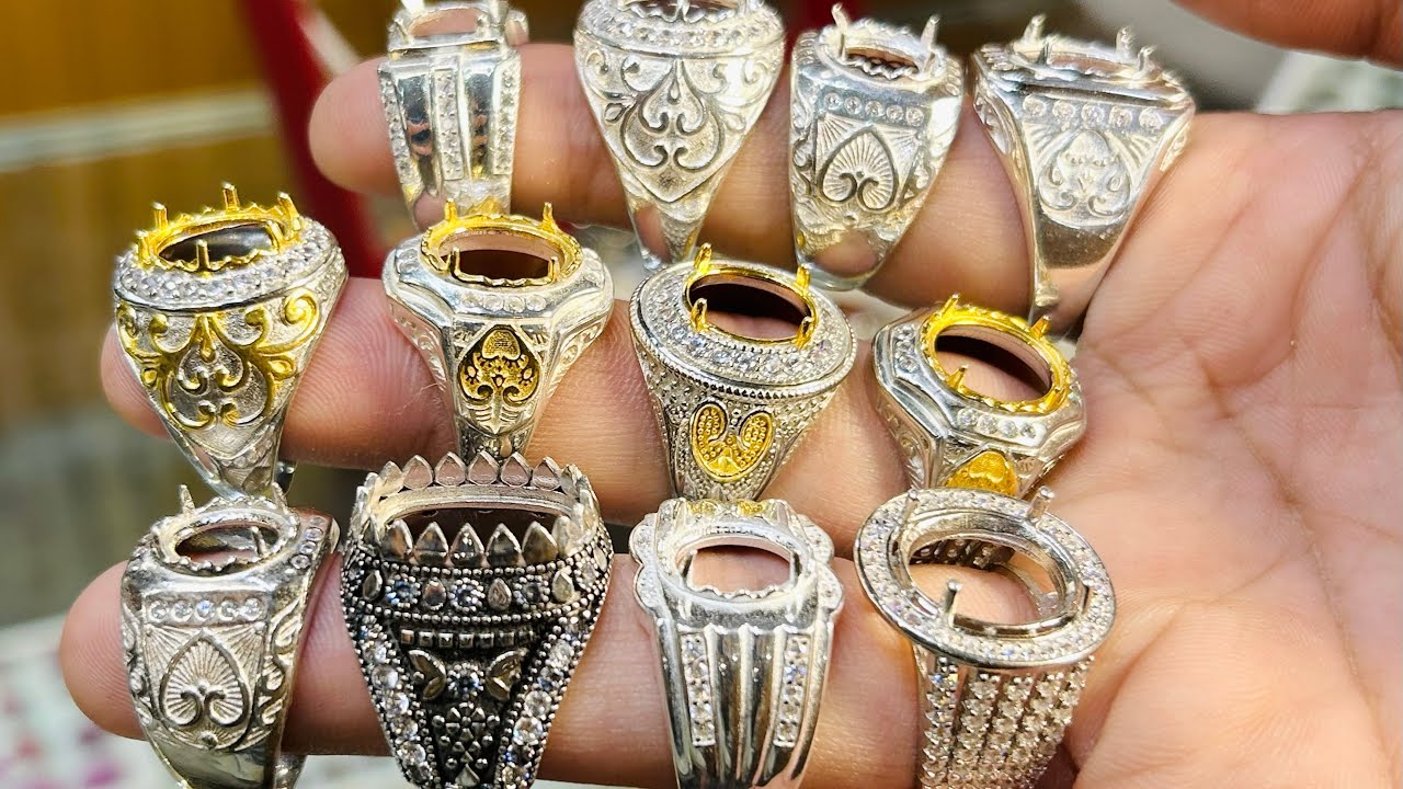 Italian Chandi 925_Silver Ring’s #03155066472 Apni Marzi ky Stone Ring ...