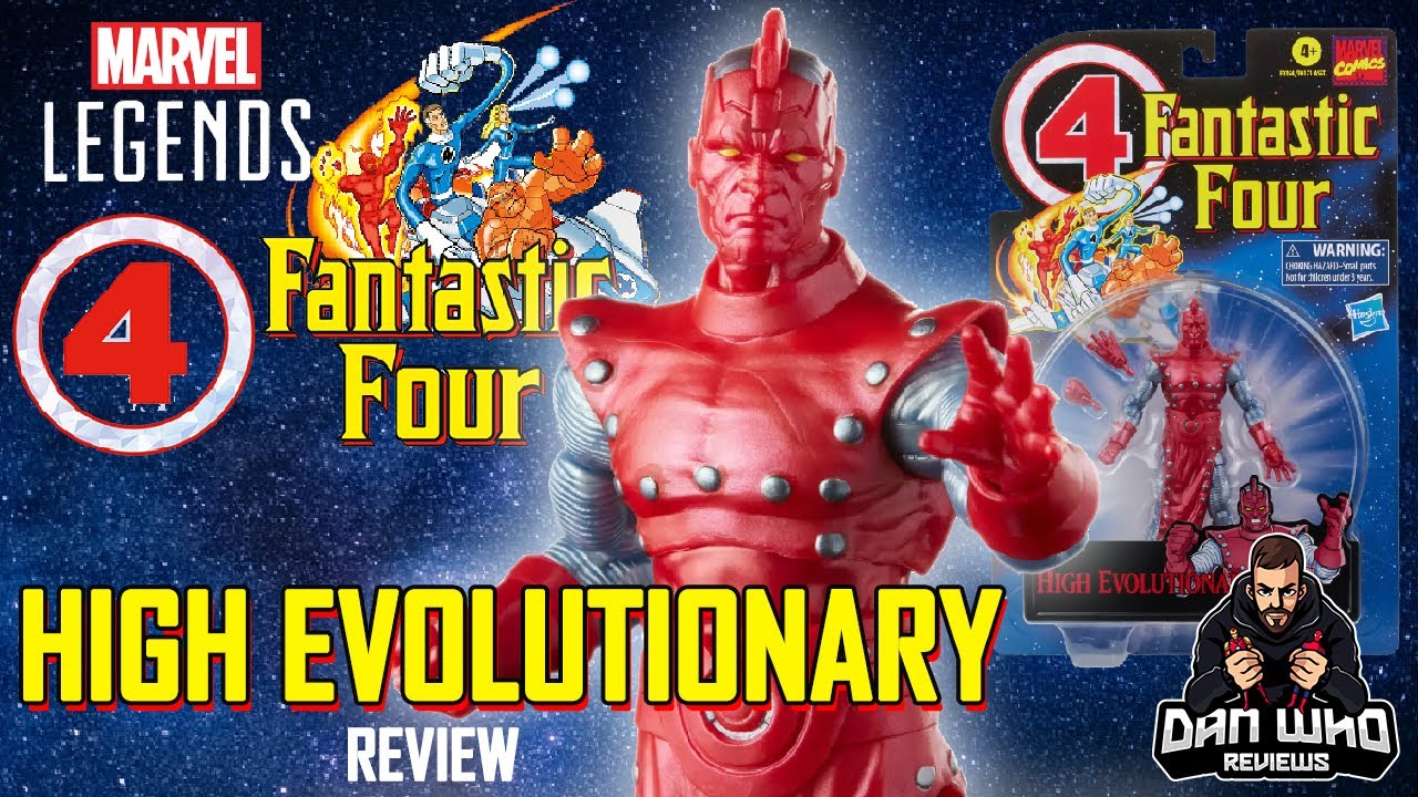 Marvel Legends Fantastic Four Retro High Evolutionary Review - YouTube