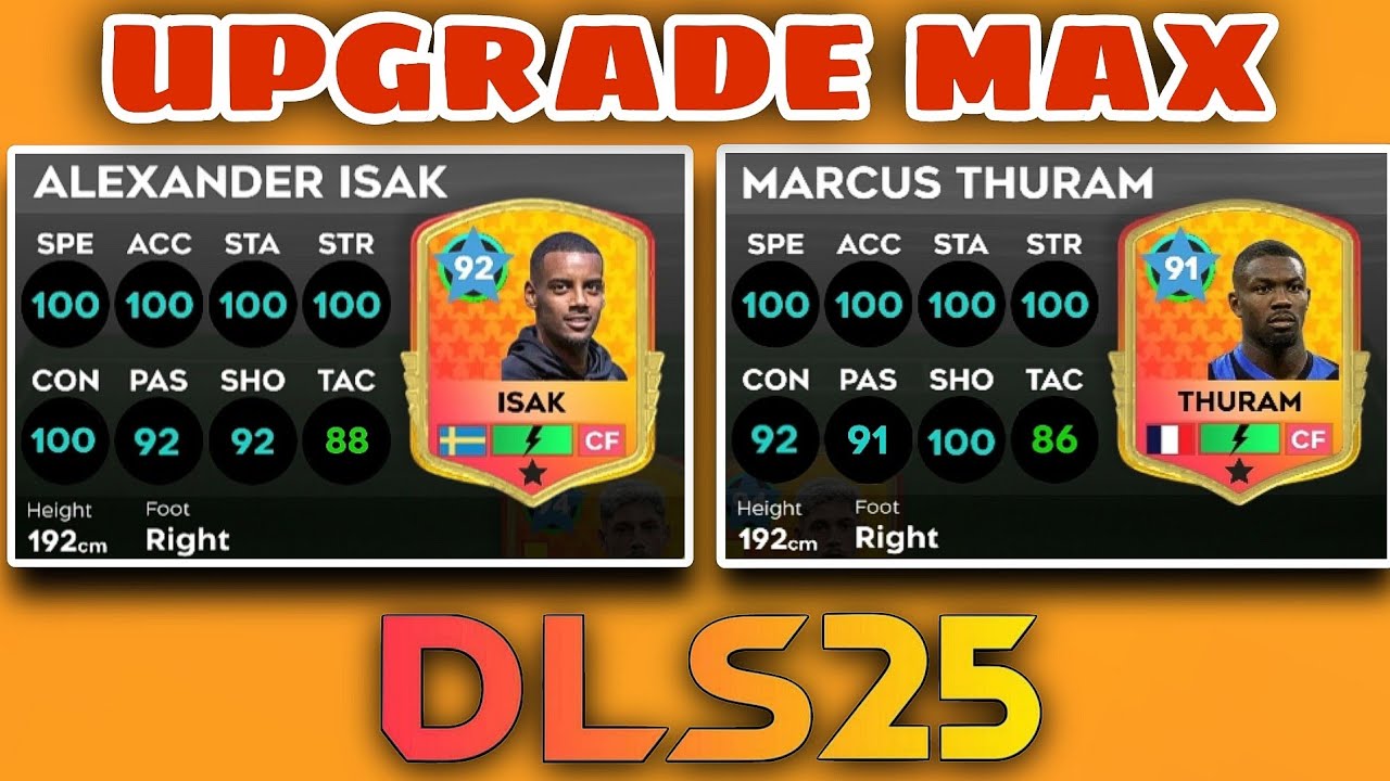 Upgrade maxing Alexander iska & Marcus thuram dls 2025 - YouTube