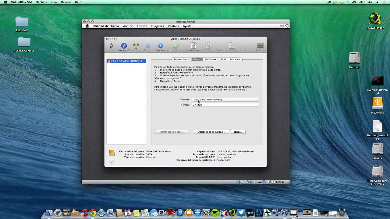 Instalar MAC OS X Mavericks (Hackintosh) en PC intel desde Windows ...