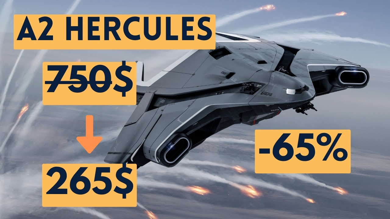 STAR CITIZEN - CCU pour les nuls - A2 Hercules 265$ - YouTube