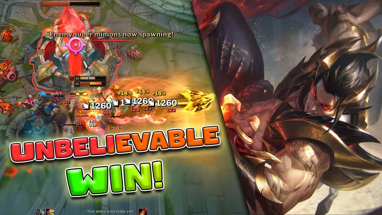 CRIT BUILD Sett: Unleashing Unstoppable Carnage in Epic League of ...