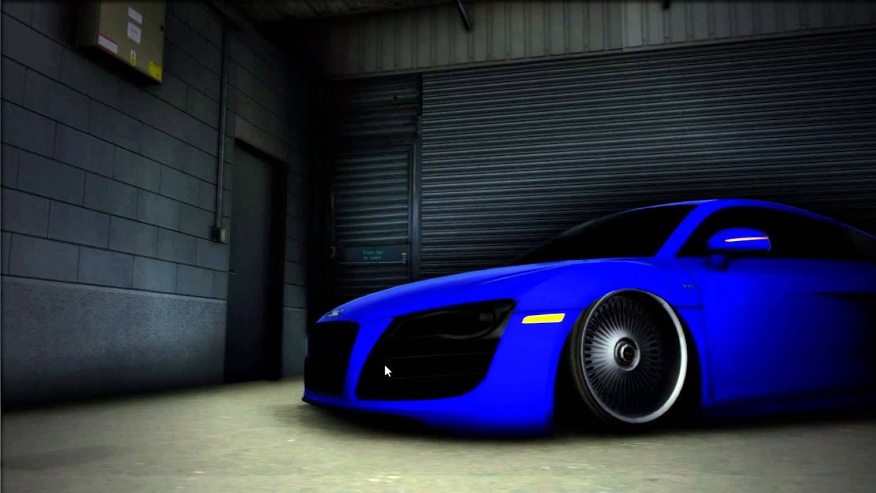 LFS - Audi R8 Stance Works - New Westhill - YouTube