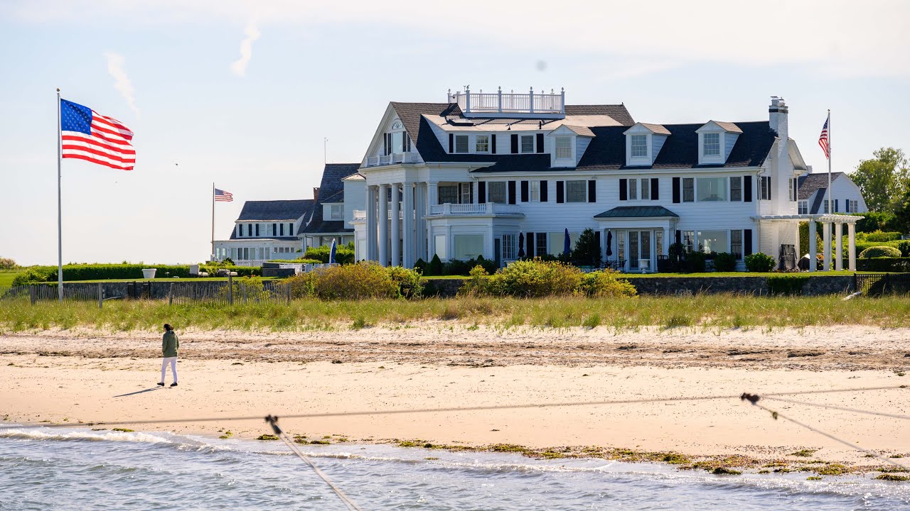 Eugenia Fortes Beach, Kennedy House, and Ocean Avenue Beach in Hyannis ...