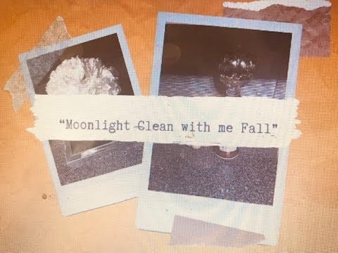 Moonlight Clean w/Me Fall / cleaning my kitchen - YouTube