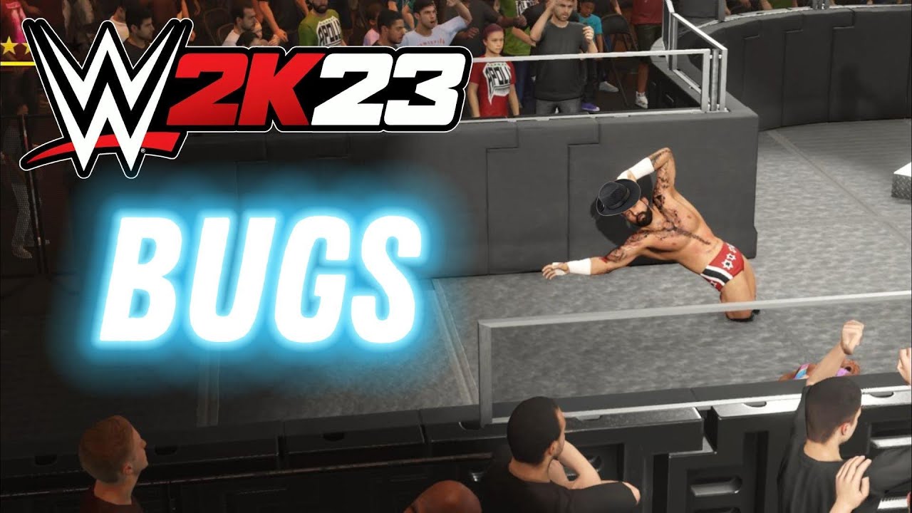 WWE 2K23 BUGS - YouTube