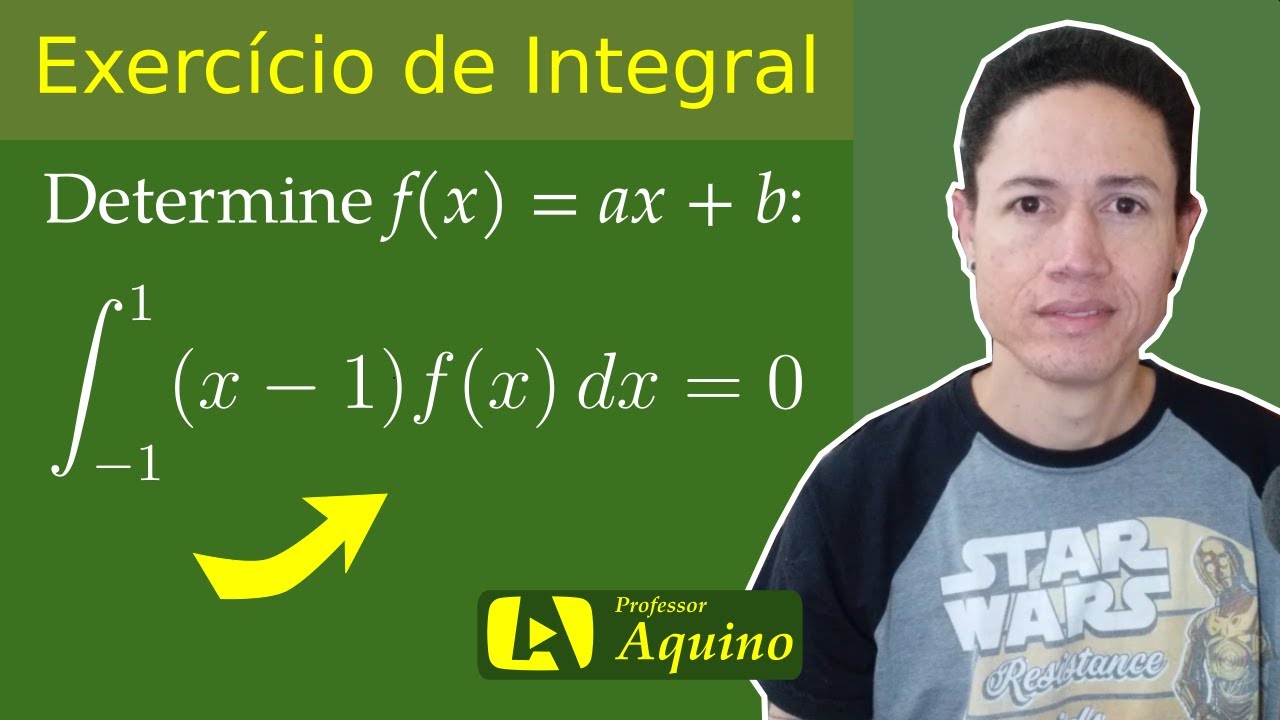 Exercício #3 - Integral Definida | Exercícios de Cálculo. - YouTube