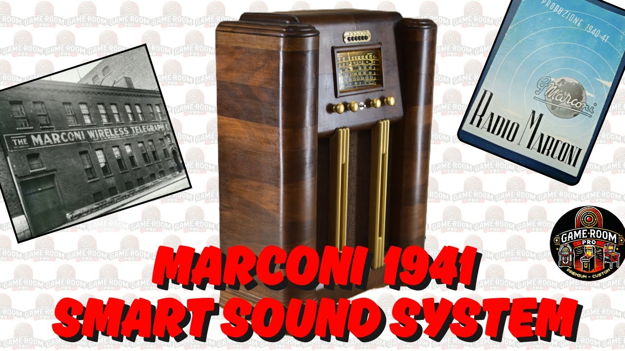 Custom Sound System " 1941 Marconi #207 " (Sound Check) - YouTube