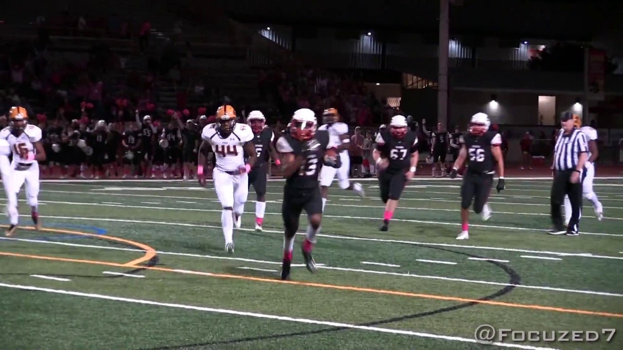 Marcus Norvell 3 TD's vs Mountain Pointe ('18) - YouTube