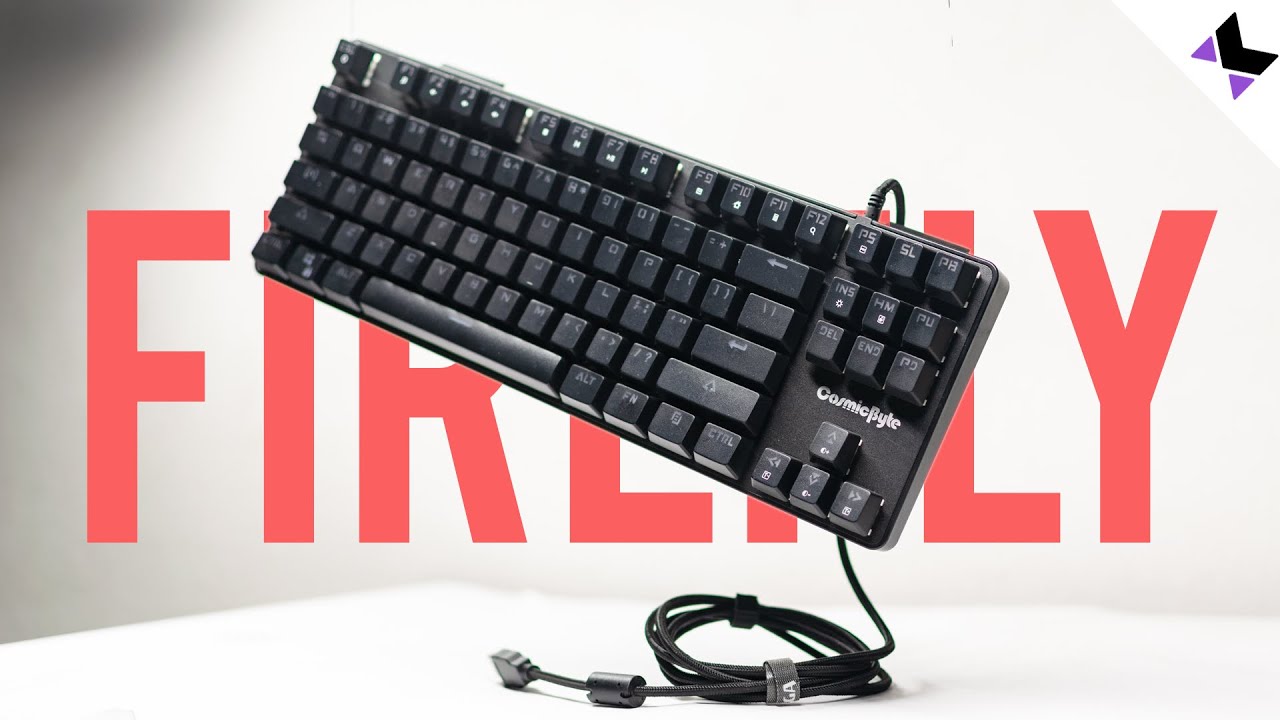 Ant vs. Firefly | CosmicByte GK16 Firefly Budget TKL Keyboard Review vs ...