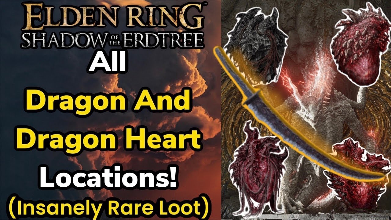 Elden Ring DLC | All DRAGON LOCATIONS - YouTube