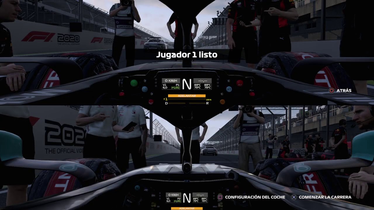 F1 2020 | PANTALLA DIVIDIDA | SPLIT SCREEN | INTERLAGOS - BRASIL | ¿LOS ...