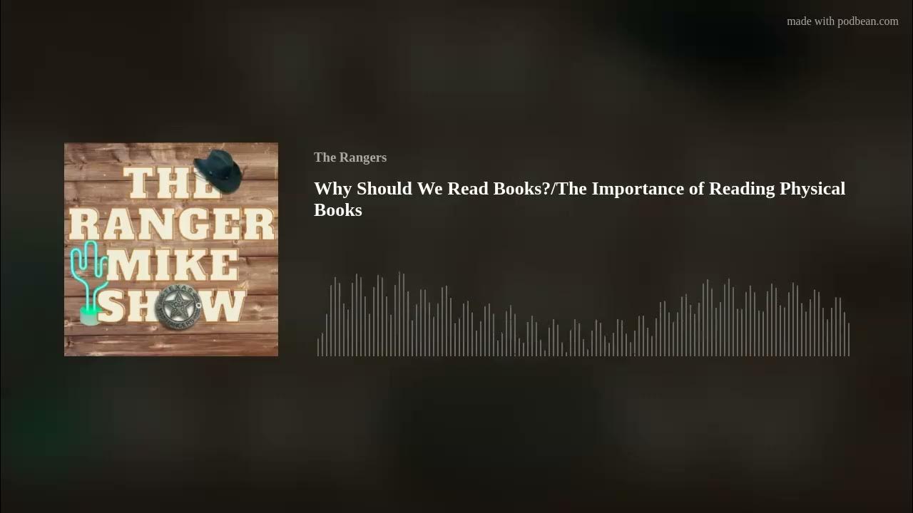 Why Should We Read Books?/The Importance of Reading Physical Books ...