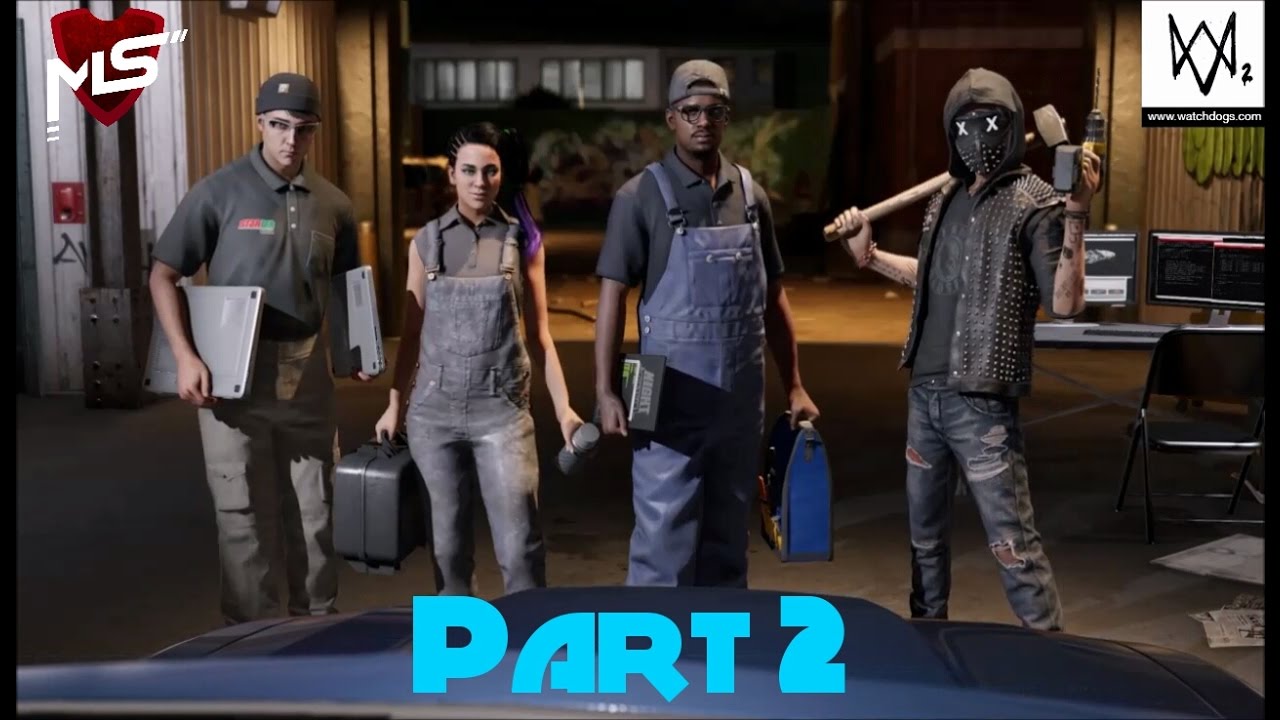 Watch Dogs 2 Walkthrough Gameplay Part-2 Main Operation-CyberDriver ...